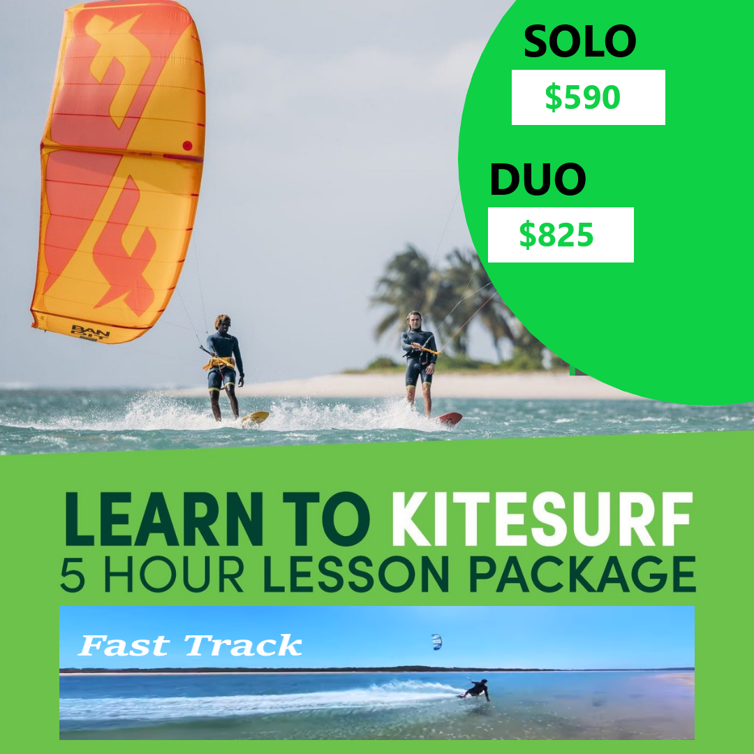 FAST TRACK - 5 HOUR OF KITESURFING LESSONS Perth - SoulKite Australia